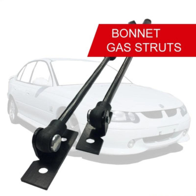 Commodore Gas Struts Bonnet for VT VX VU VY VZ 1997-2006 Pair BRAUMACH ...