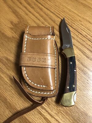 Vintage Buck 112 Ranger 112 (2003) knife lightly used WITH CUSTOM BUCK ...
