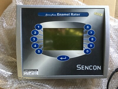 Sencon Semi- Automatic Enamel Rater SN: 550878-013 | eBay
