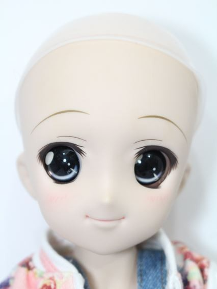 Volks DD Dollfie Dream DDH-04 Head & MDD F3 Body BJD Doll w/ Eye Wig ...