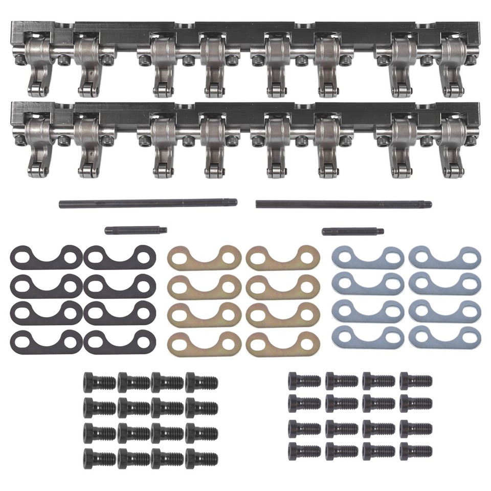 Shaft Mount Style 1.5 Ratio Stainless Steel Roller Rocker Arms for ...