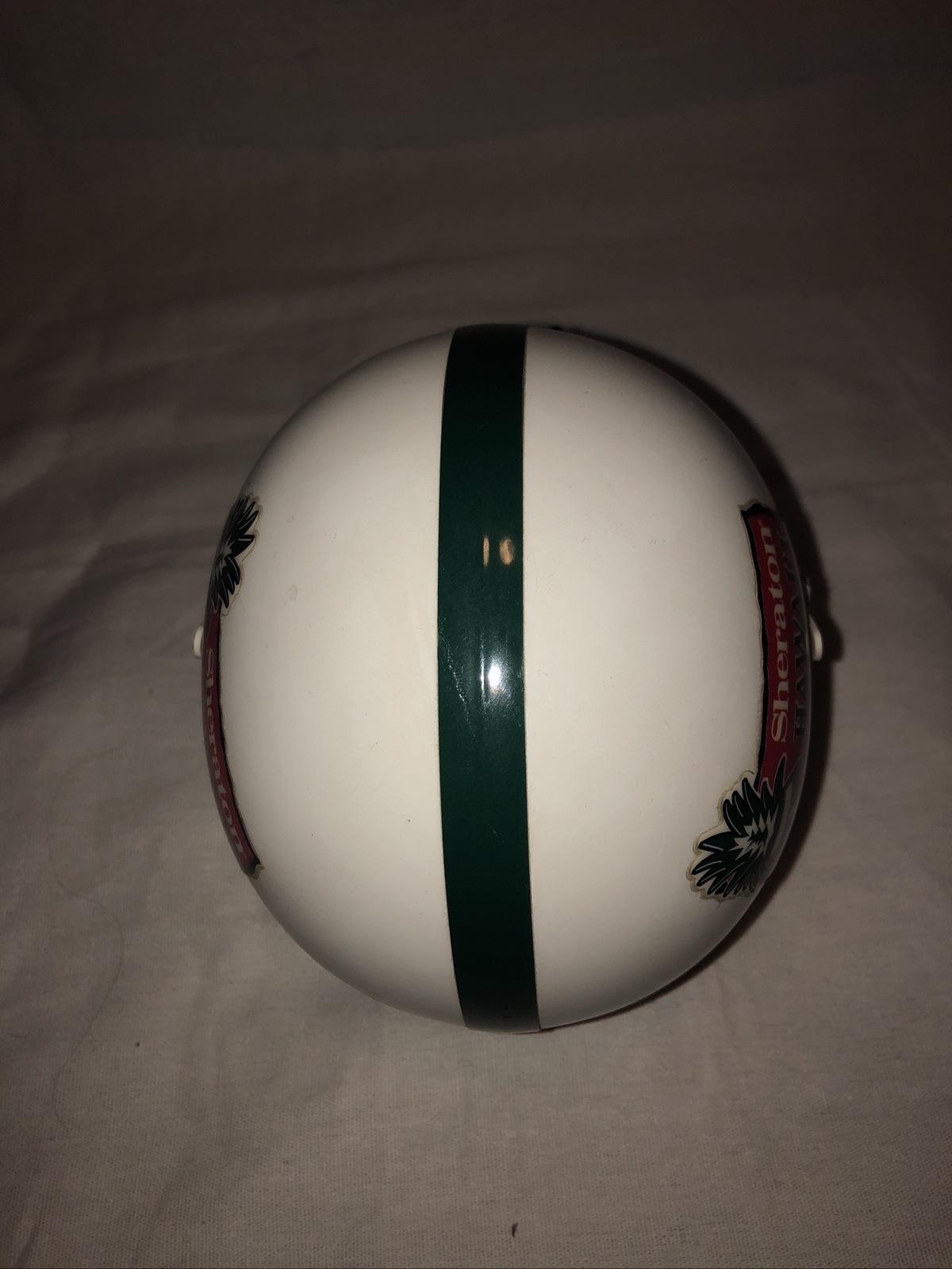 University Of Hawaii Mini Football Helmet Miniature Sheraton Bowl Game ...