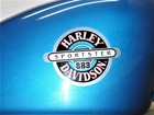 HARLEY DAVIDSON Sportster XL883 OEM 3.3 Gallon Carburetor Fuel Gas Tank ...
