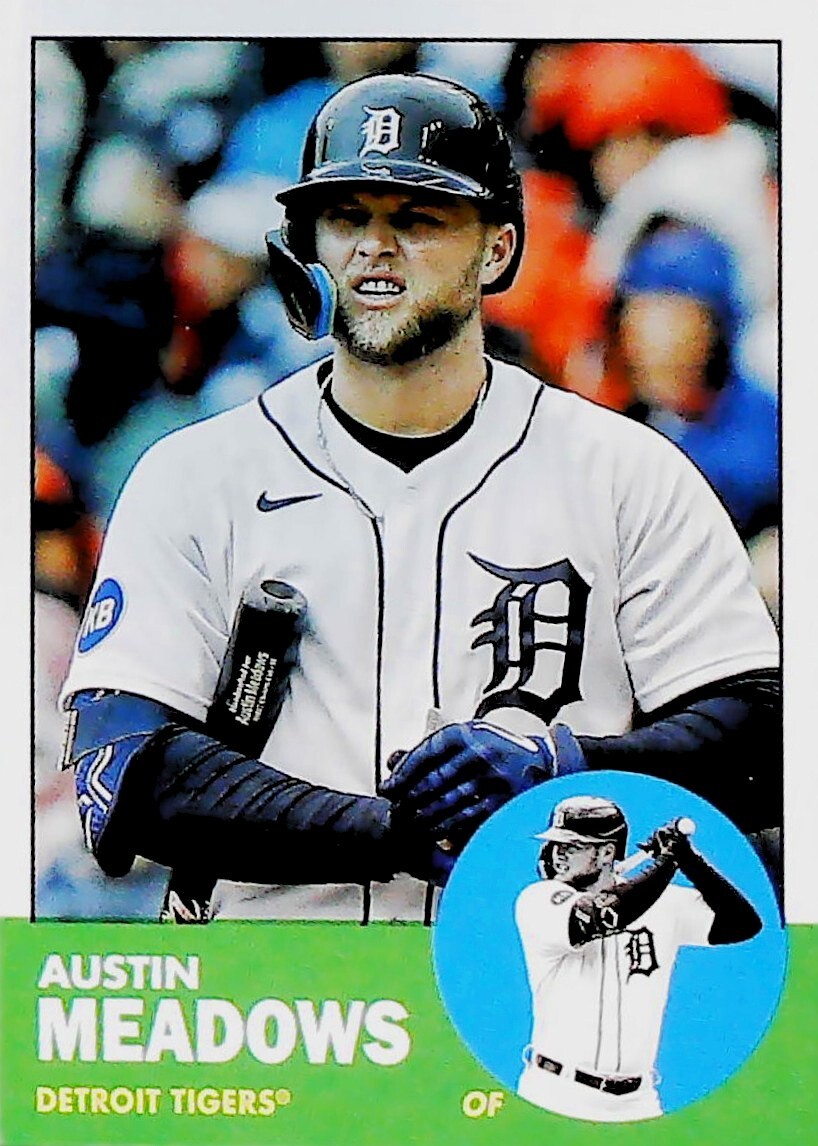 2022 Topps Archives #77 Austin Meadows Card Detroit Tigers | eBay