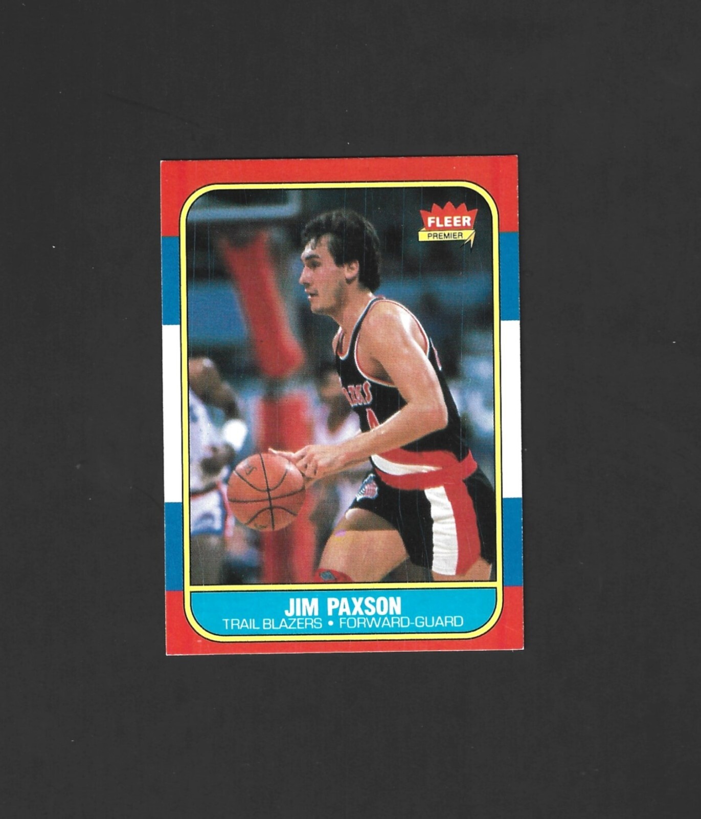 1986-87 Fleer Basketball #85 Jim Paxson Portland Trail Blazers #85 | eBay