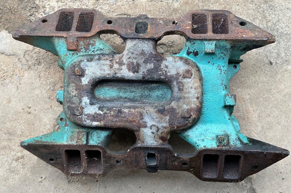 60’s MOPAR DUAL QUAD MAX WEDGE INTAKE | eBay