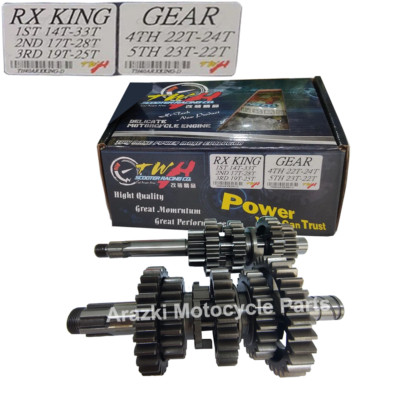 YAMAHA RX135 RXK RX115 RXS TRANSMISSION GEAR SET AFTERMARKET TWH RACING ...