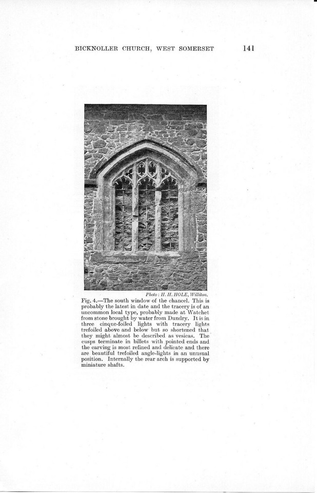 Bicknoller Church, West Somerset. By F C Eeles | eBay