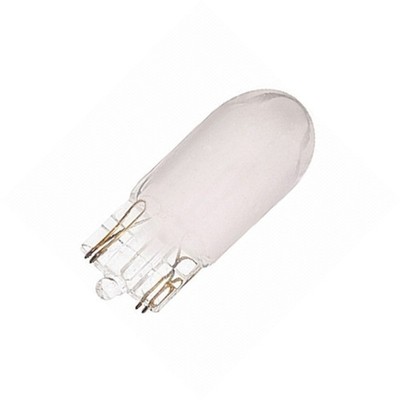 SATCO S6972 5W 12V T-3 1/4 FROSTED MINI WEDGE BASE MINIATURE LAMP (PACK ...