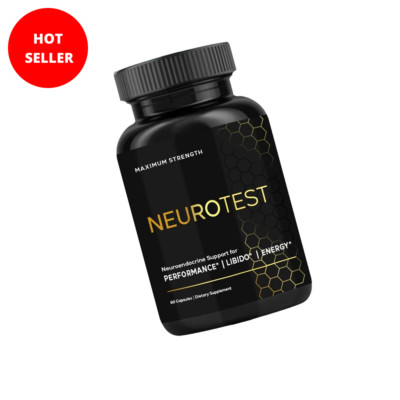 NEUROTEST Supplement Neuro Test Pills For Men - Max Strength (60 ...