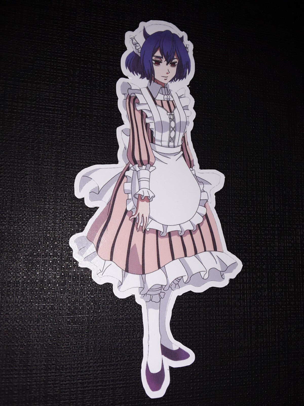 Nero Secre Swallowtail Maid Black Clover Glossy Sticker Anime Walls ...