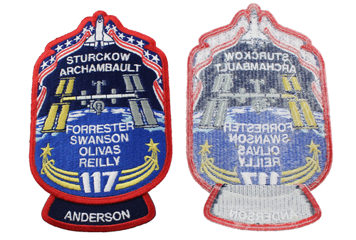 Patch Original Nasa Shuttle Atlantis STS-117 ( USA - 032*) | eBay