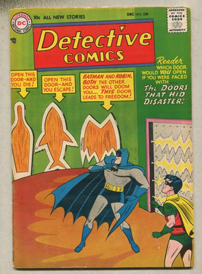 Detective Comics: Batman- # 238 VG The Doors That Hid Disaster DC ...