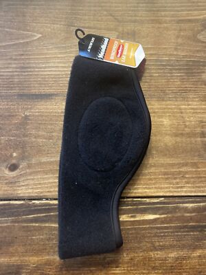 SEIRUS Neofleece Headband BLACK Windproof Ear Warmer Moisture Wicking ...