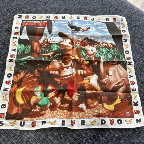 Rare Super Donkey Kong Handkerchief Showa Retro Nintendo | eBay