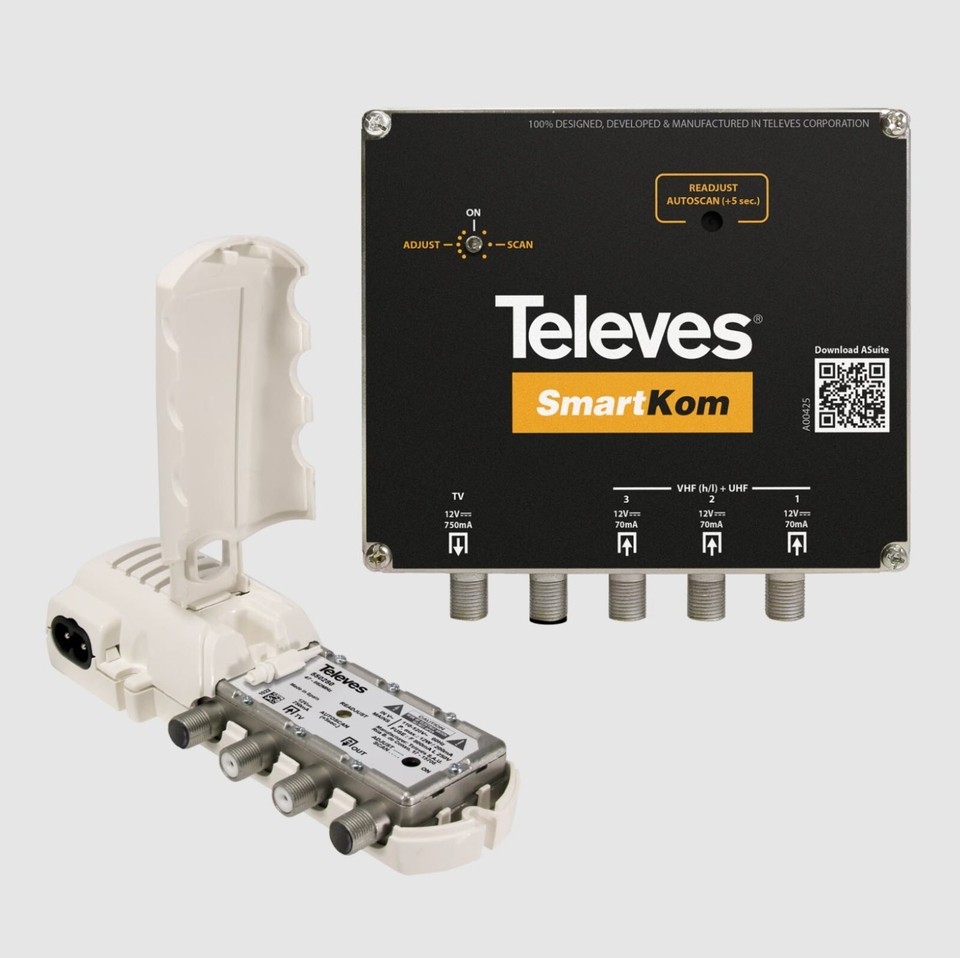 NEW Televes Smartkom Antenna Intelligent Amplifier (531981 ...