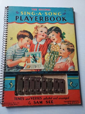 The Second Sing A Song Playerbook 1939 Tunes Verses Sam See Children's ...
