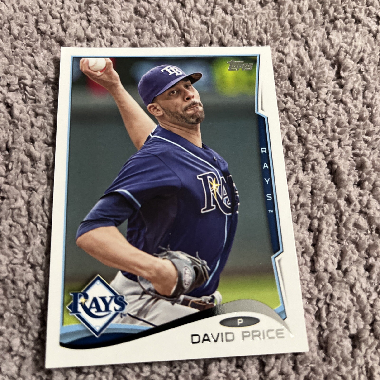 2014 Topps Series 2 David Price Tampa Bay Rays #489 | eBay