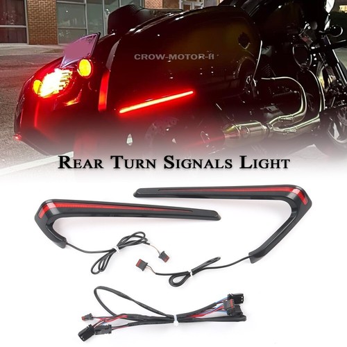 Rear Luggage Side Turn Signals Light For Softail Low Rider ST FXLRST ...