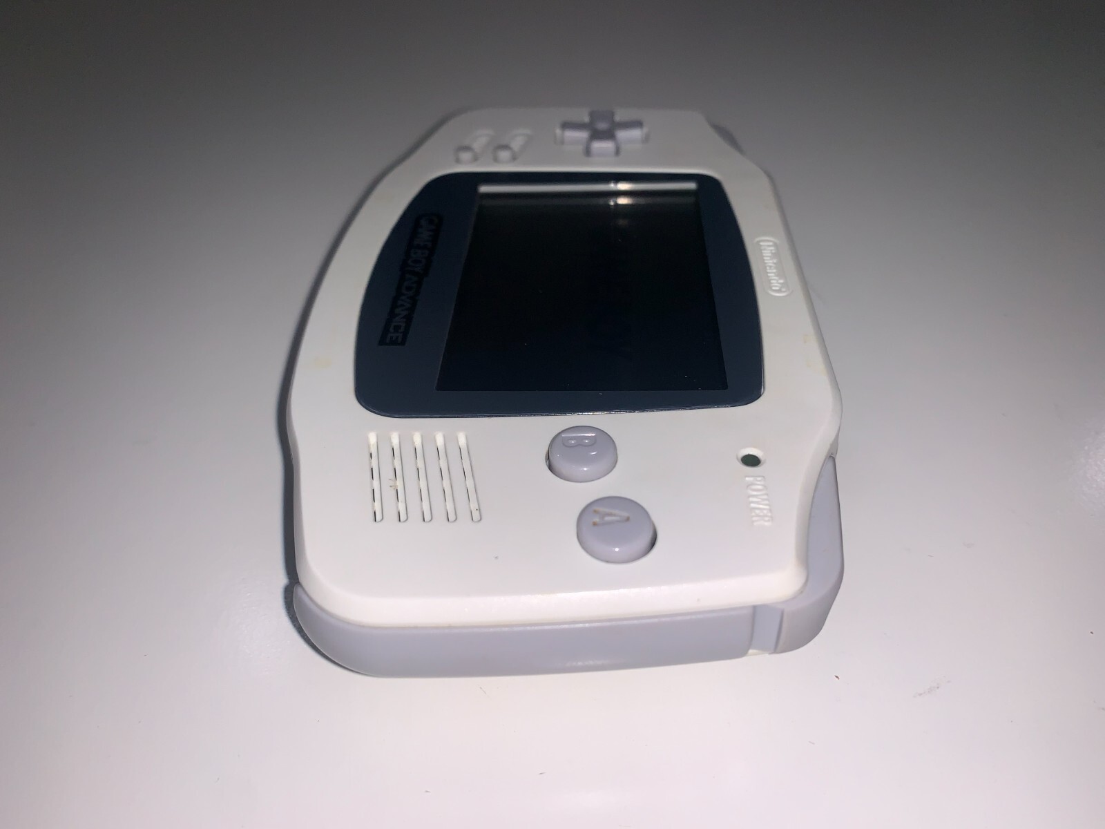 Nintendo GameBoy Advance GBA White Handheld (New Lens) System Console ...