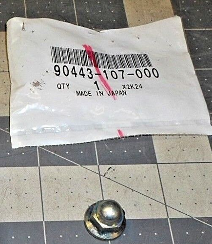 HONDA CB900F 90443-107-000 8MM CAP NUT NOS 9 QUANTITY OEM FREE SHIPPING ...