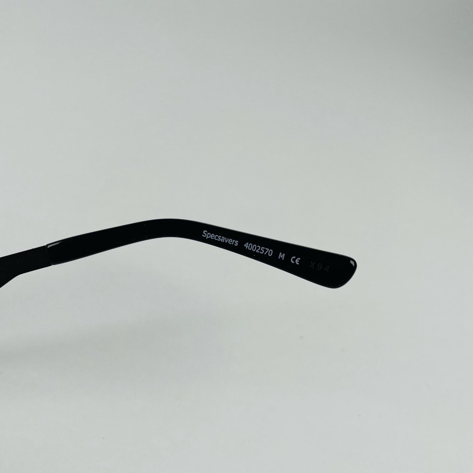 SPECSAVERS eyeglasses GUNMETAL SQUARE glasses frame MOD: HANS 25664713 ...