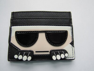 Karl Lagerfeld Paris WHITE KNUCKLE DRIVING Credit Card Case Wallet ...