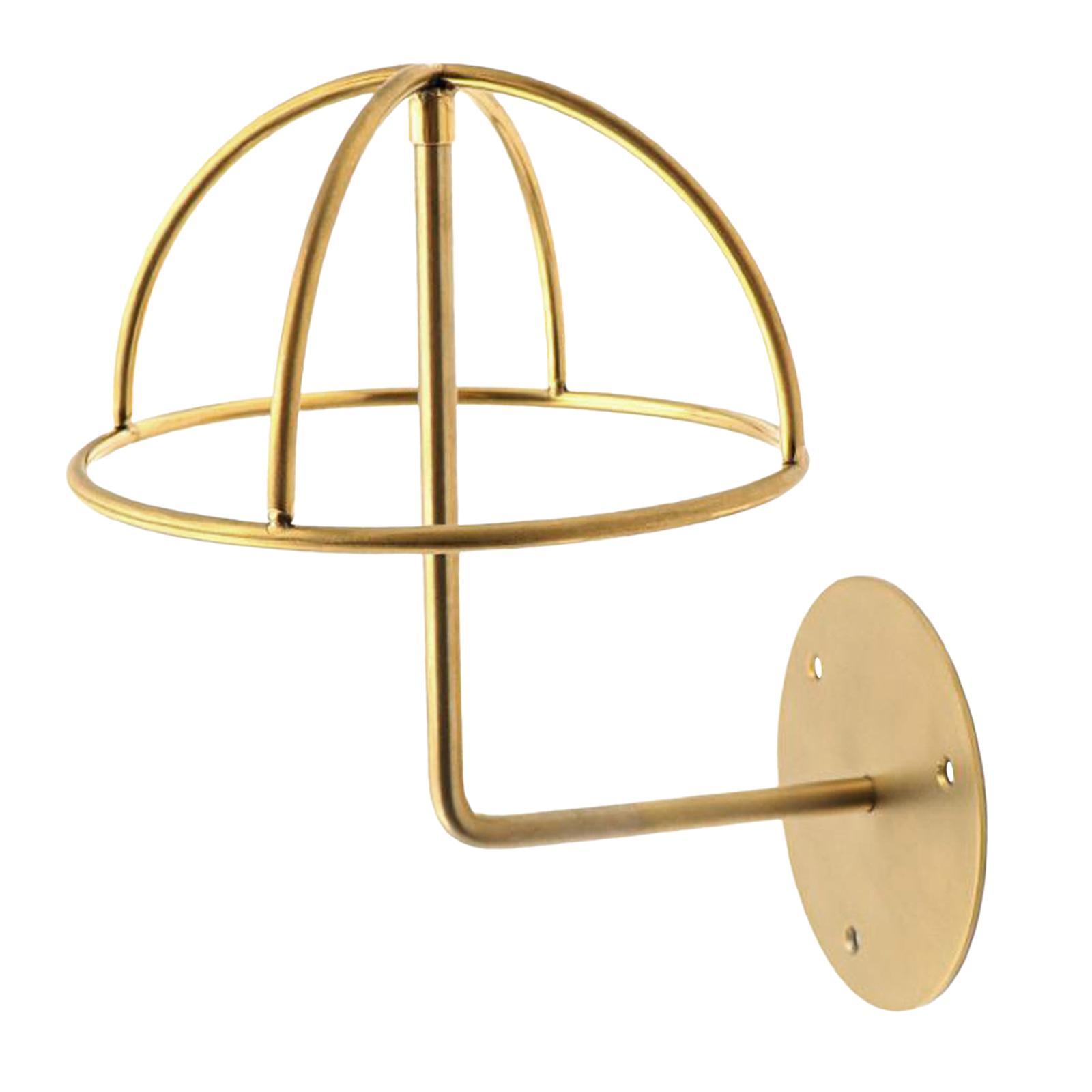 Wall Mounted Hat Rack Hanger / Cap Holder Hook Stand Hanging Metal ...