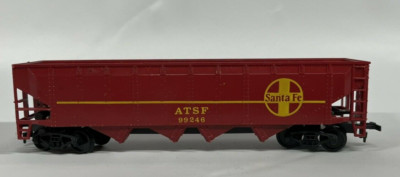 HO Scale "Santa Fe" ATSF 99246 4-bay Open Hopper Freight Train Car | eBay