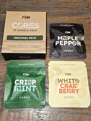 3 Packs Lot (9 CORES TOTAL) Fum Diffusive Device Flavored Air Stop ...