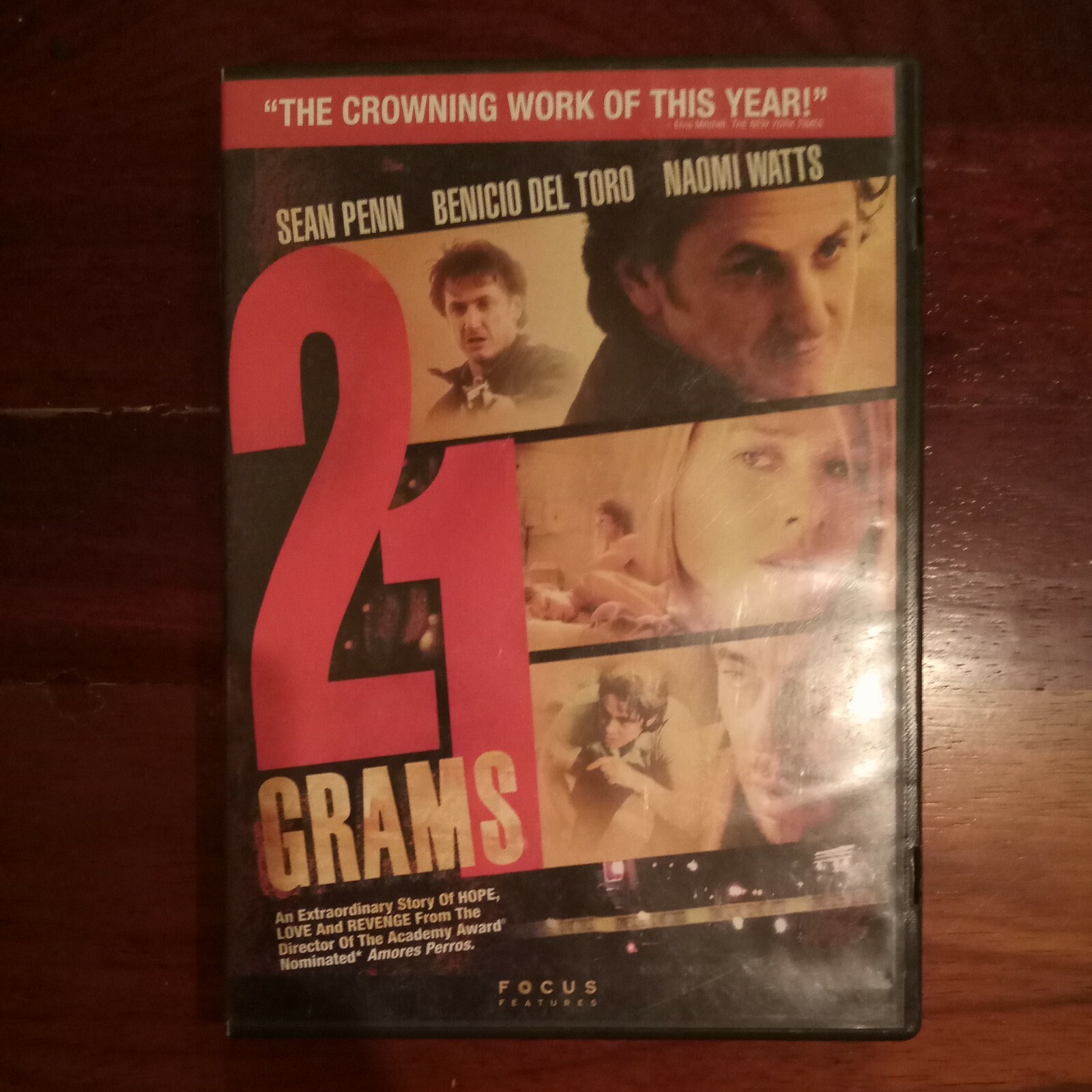 21 Grams (DVD 2003) Naomi Watts , Benicio Del Toro, Sean Penn | eBay