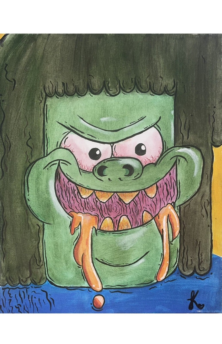 Muscle Man Regular Show Drawing