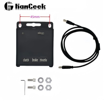 Simplayer USB Controller Box Pedal Controller for PC Sim Racing Pedals ...