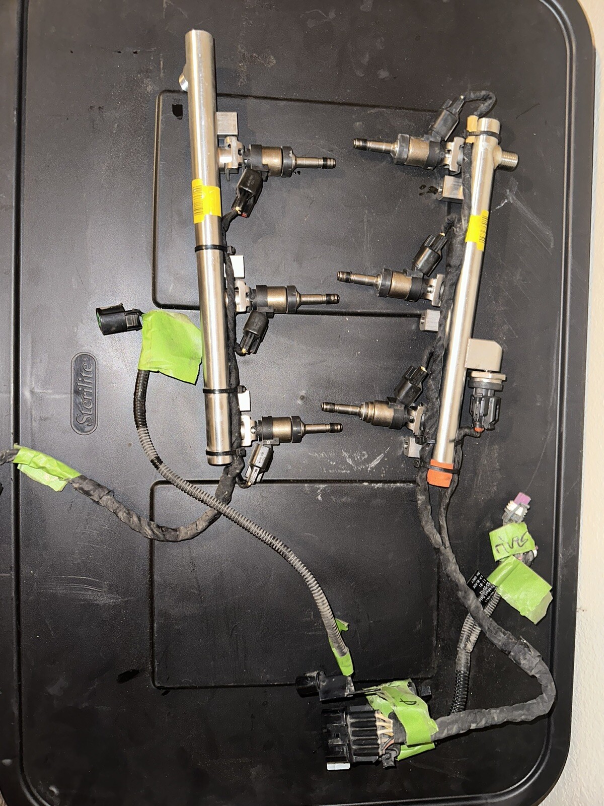 2013-16 HYUNDAI Genesis Coupe 3.8L High Pressure Fuel Rail & Injectors ...