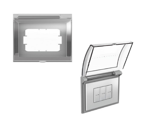 BTICINO 26603 UNIVERSAL CASE IP44 3 MODULES INSTALLABLE ON 503E BOXES ...