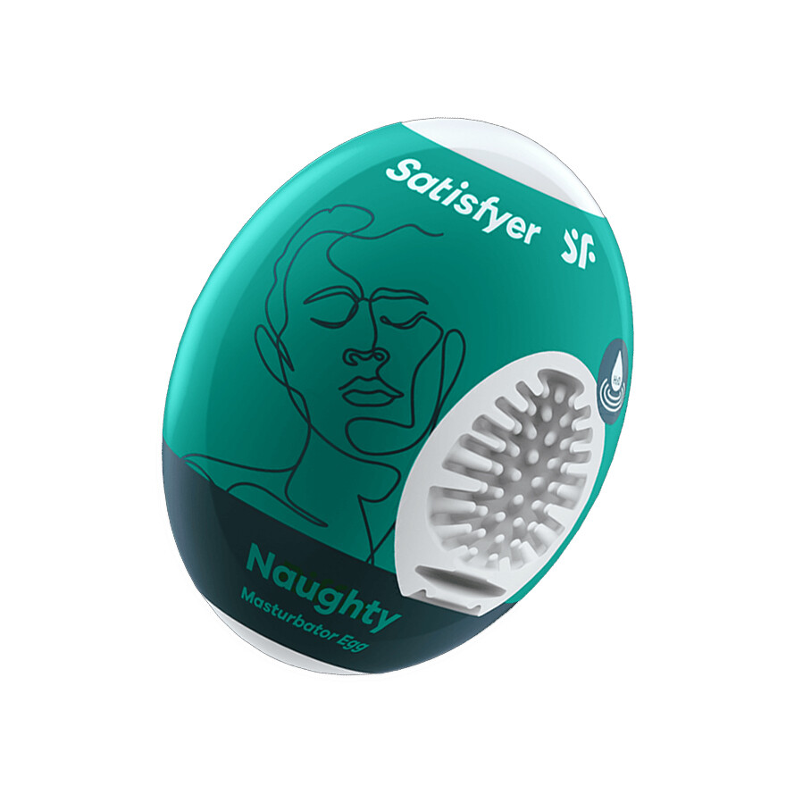 One Satisfyer Flexible Male Masturbator Egg Stroker Sex Toy for Men ...