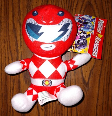 Sabans Mighty Morphin Power Rangers Red Ranger 7” Plush Stuffed Animal ...