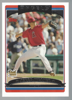 Jared Weaver 2006 Topps Update RC Card# UH-140 | eBay