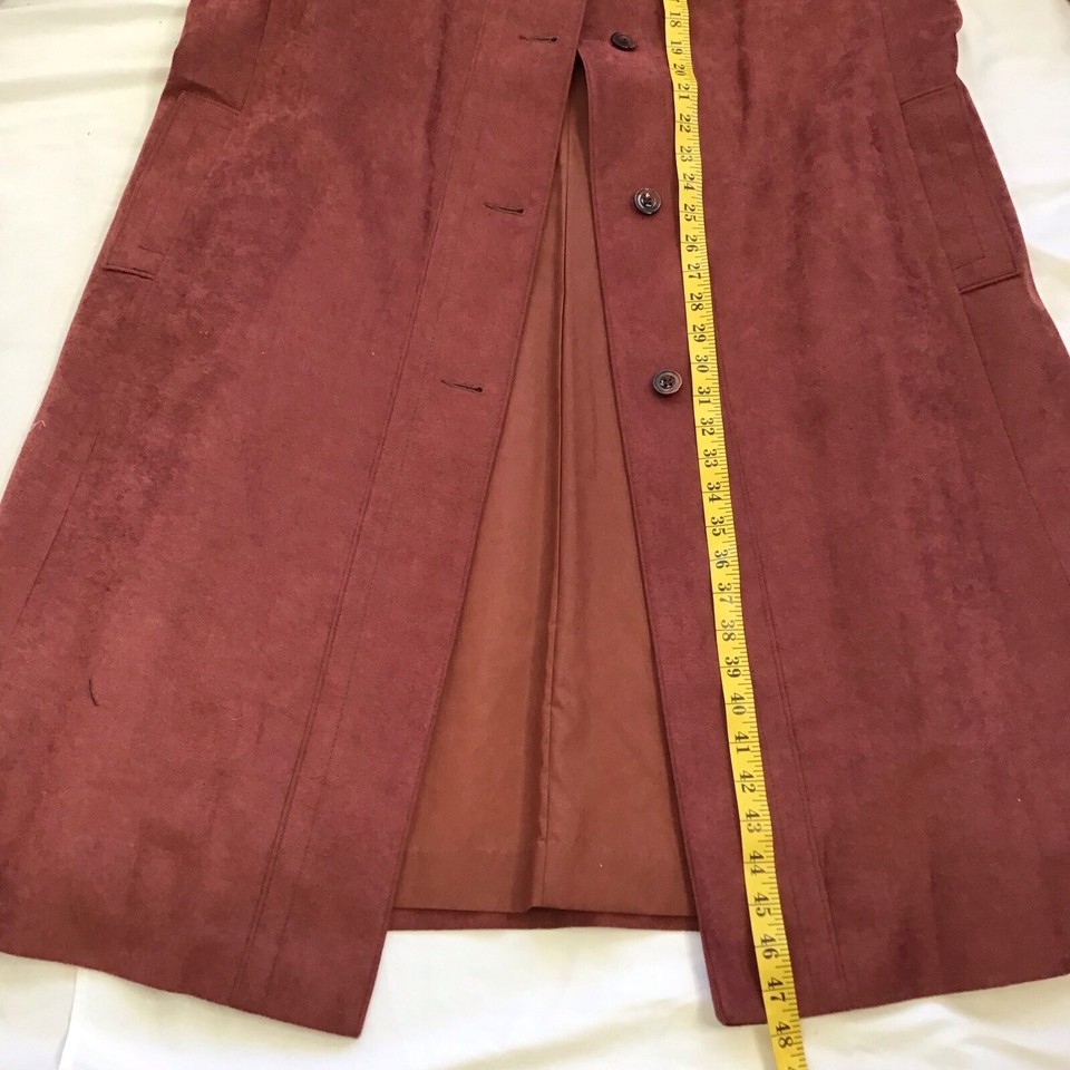 SEARS THE FASHION WOMEN RARE VINTAGE WINE ROSE MARVE GRANDMA DRESS COAT ...