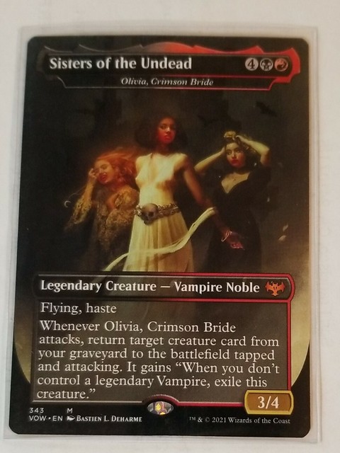 MTG Olivia, Crimson Bride Innistrad: Crimson Vow 343 Regular Mythic for ...