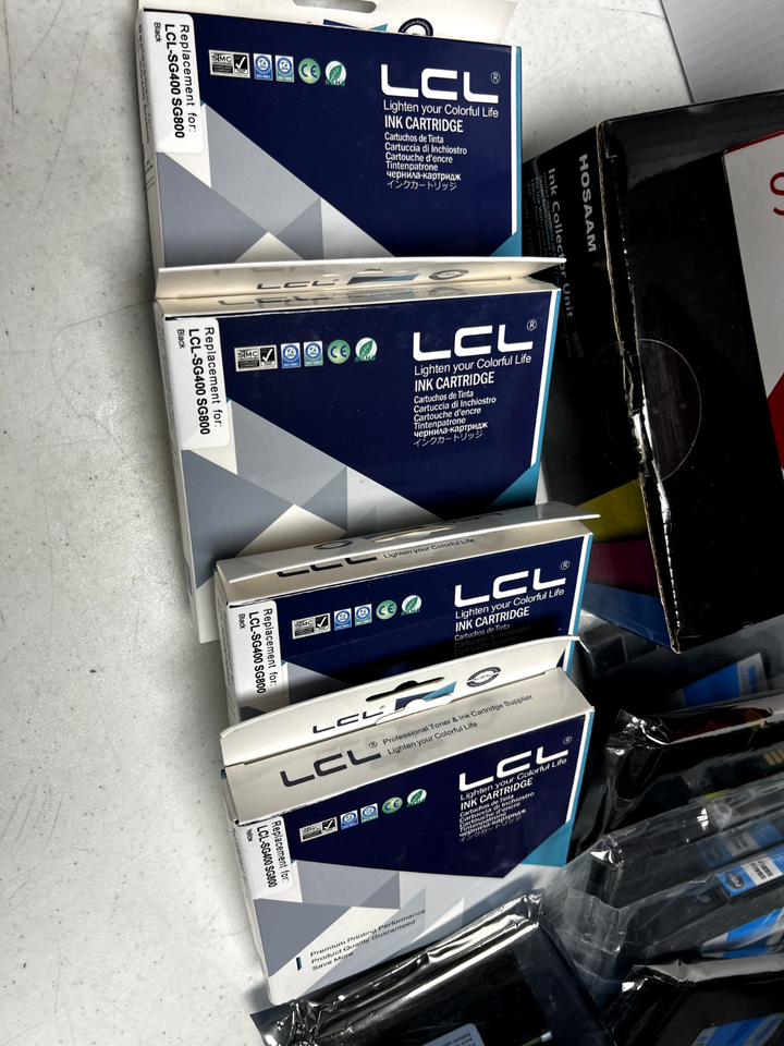 Sawgrass SG800 Cartridges Set of 3 originals, 10 generic inks, Ink ...