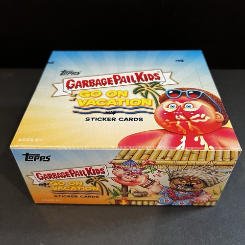 🔥 Sealed 2021 Topps Garbage Pail Kids Go on Vacation Hobby Box 24 GPK ...
