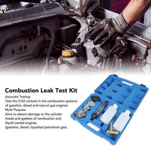 8PCS Combustion Leak Tester Kit CO2 Leak Detector for Cars Trucks Road ...