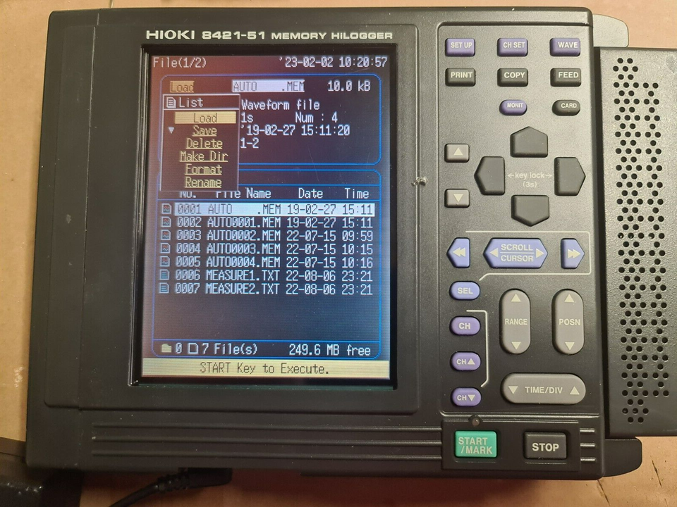 Hioki 8421-51 Memory HiLogger, 16-Channel superb condition tested | eBay