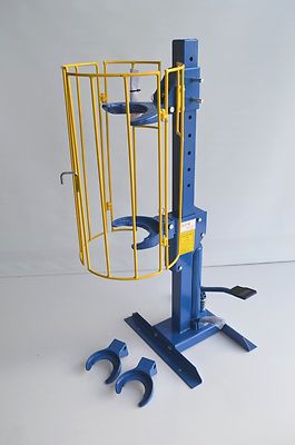 1000 kg Hydraulic Spring/Strut/Coil Compressor with Safety Cage (SP704 ...