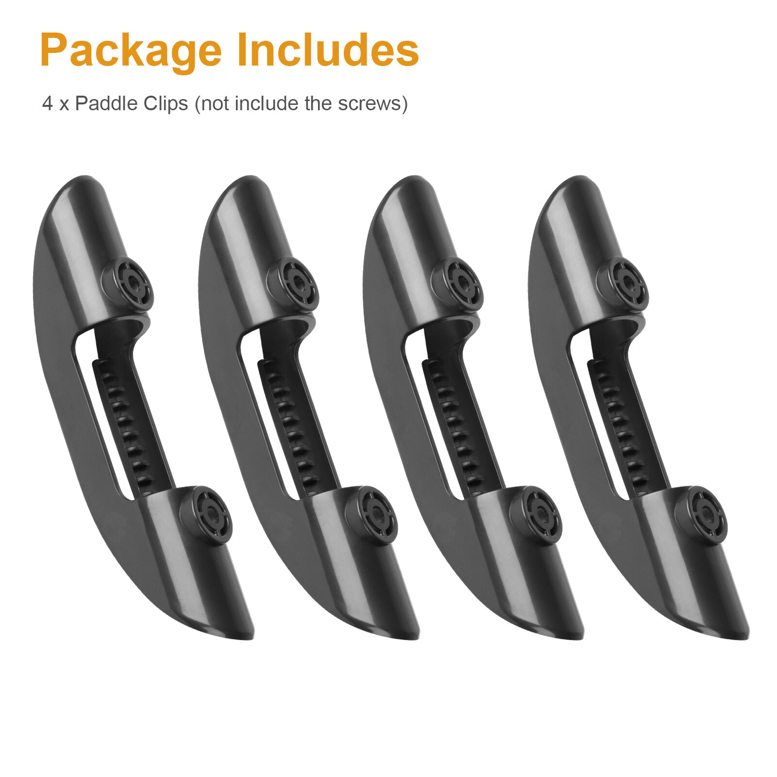 4Pcs Kayak Paddle Holder Clip for Watercraft Canoe Boat Marine Mount ...