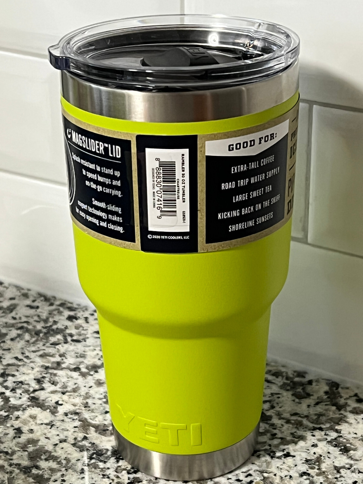 Yeti CHARTREUSE 30oz Rambler Cup LImited Edition RARE | eBay