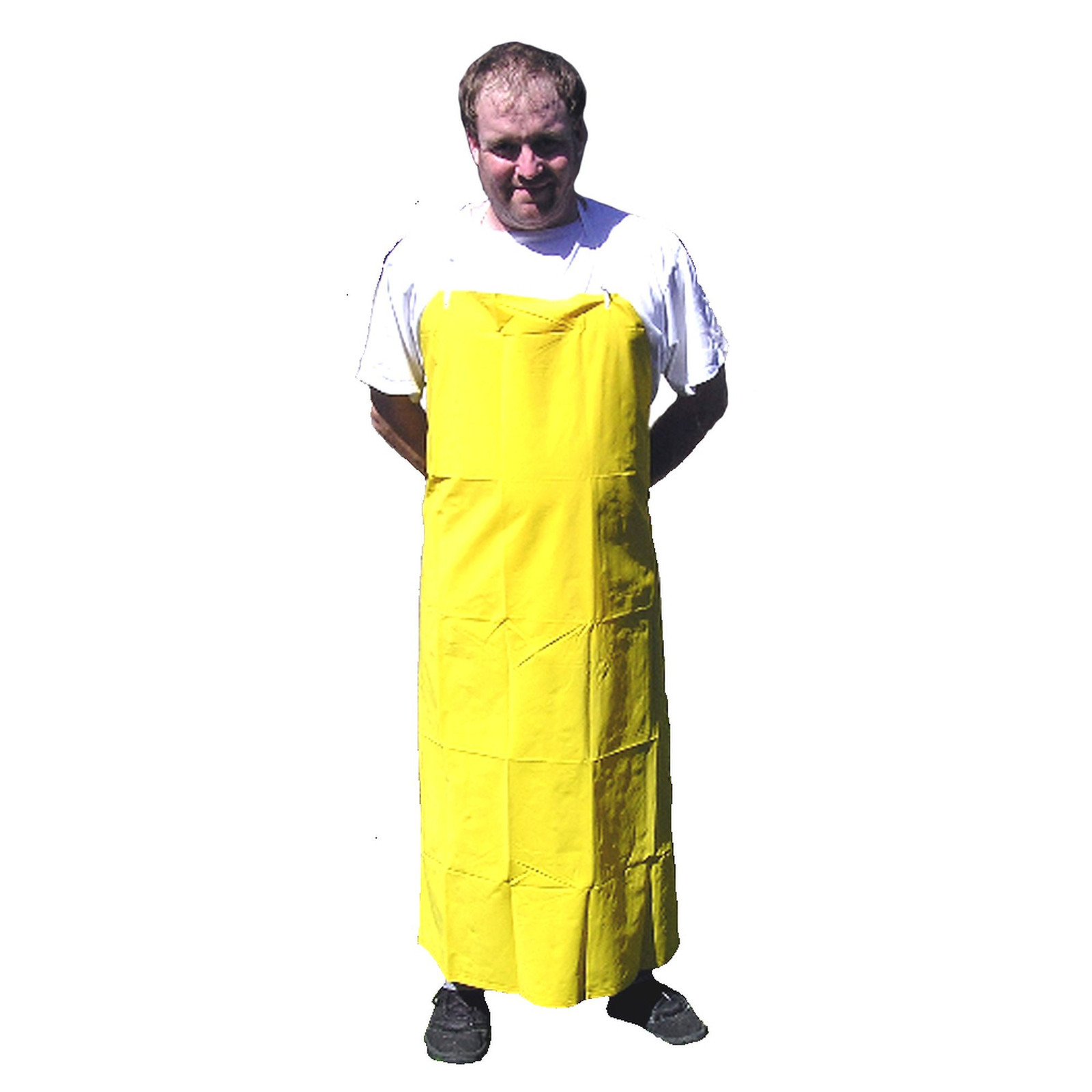 Hawk ( 9060Y ) Waterproof PVC Vinyl Smock Apron for Dish Washing ...