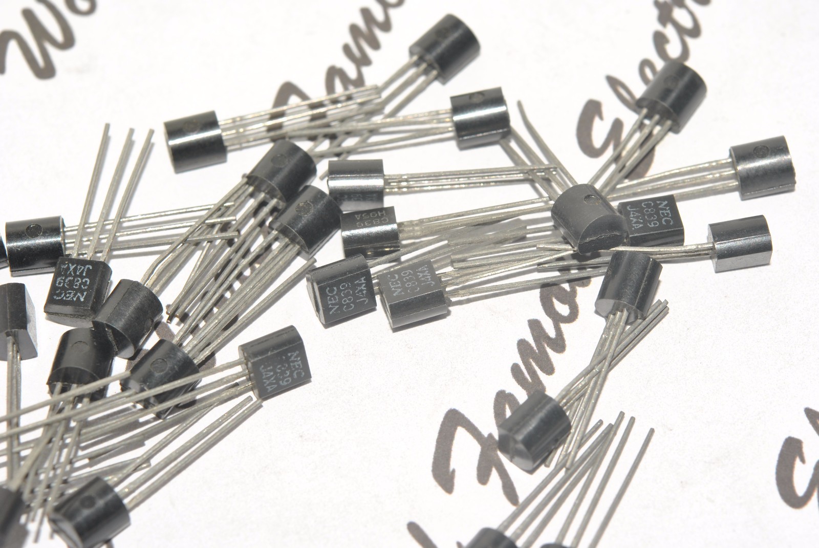 2pcs - NEC 2SC839 / C839 NPN 0.25W 25V 0.03A TO92 Transistor - 'Original' | eBay