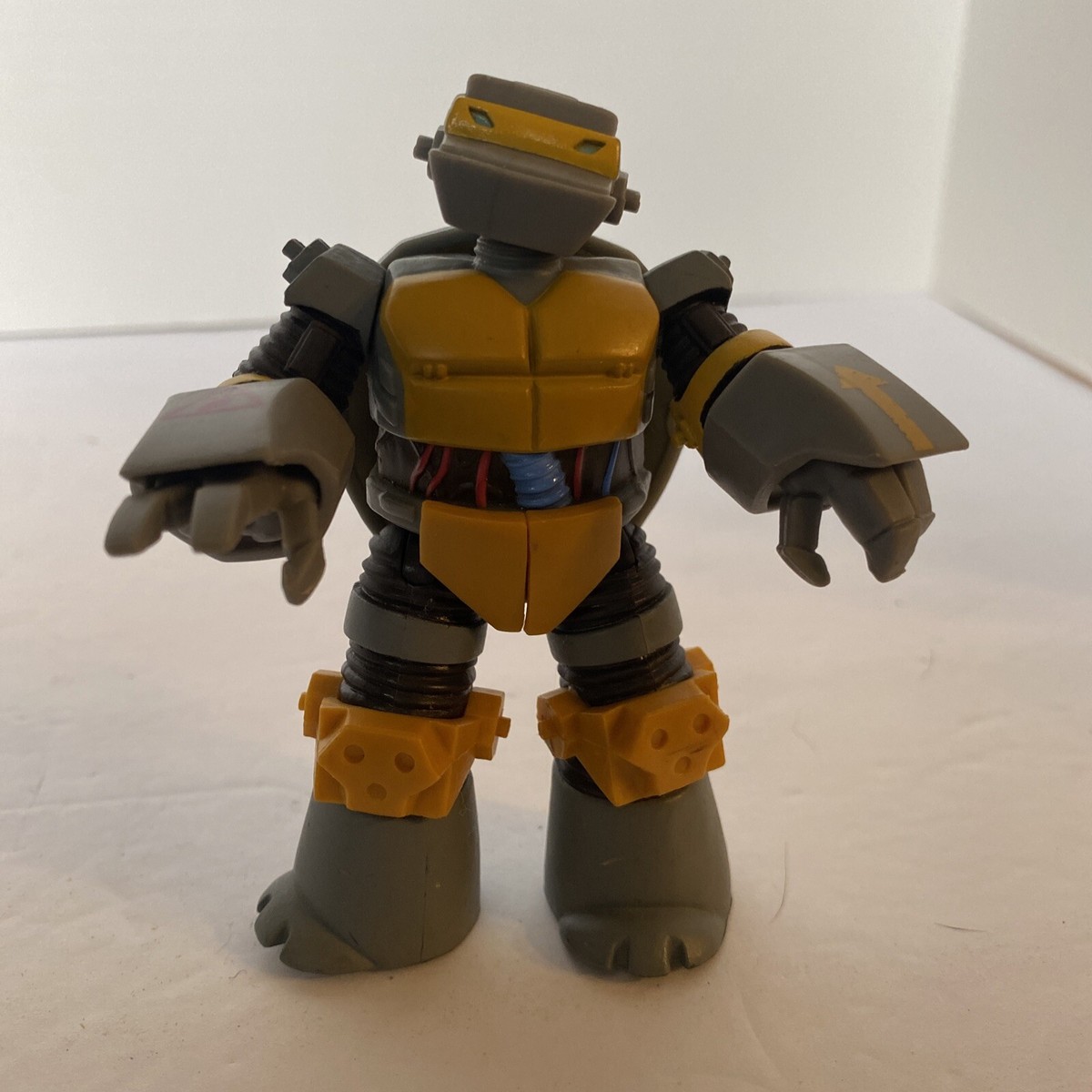 Metal Head Tmnt 2013 Figures Mix 'N Match Leonardo Vs Mechazoid 2 Pack